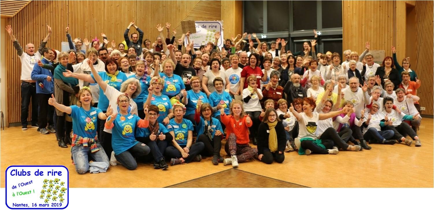 150 rieurs rassemblés à Nantes, un succès ! | Club de rire de Nantes